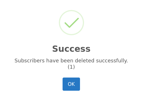 ChatBasha | Documentation - Subscriber Manager